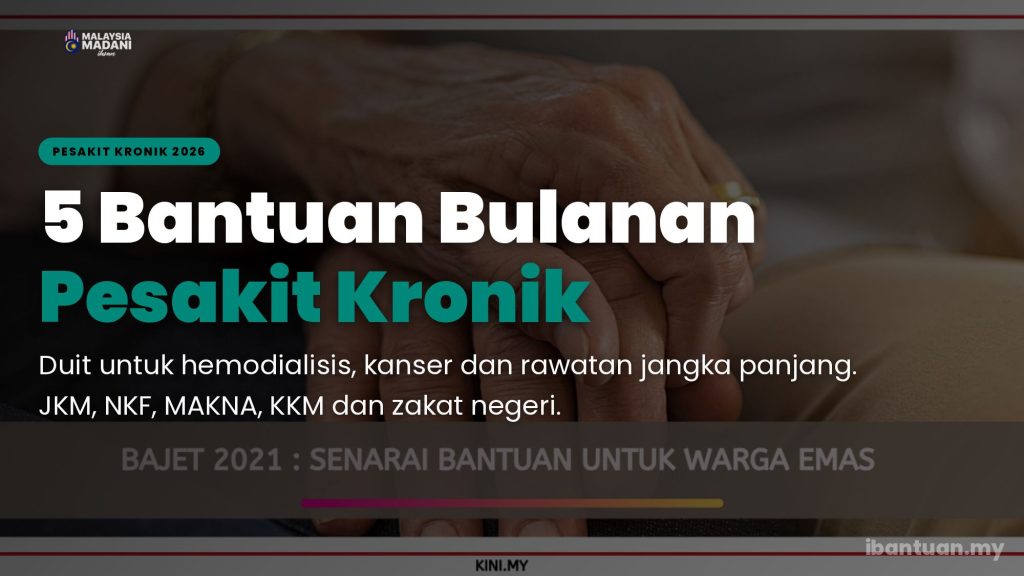 Bantuan Pesakit Kronik 2026: 5 Duit Bulanan JKM, NKF, MAKNA