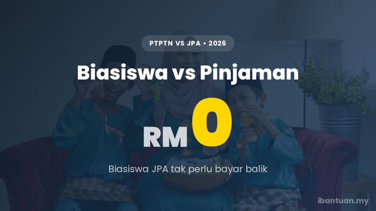 PTPTN vs JPA 2026: Pinjaman atau Biasiswa Lebih Baik?